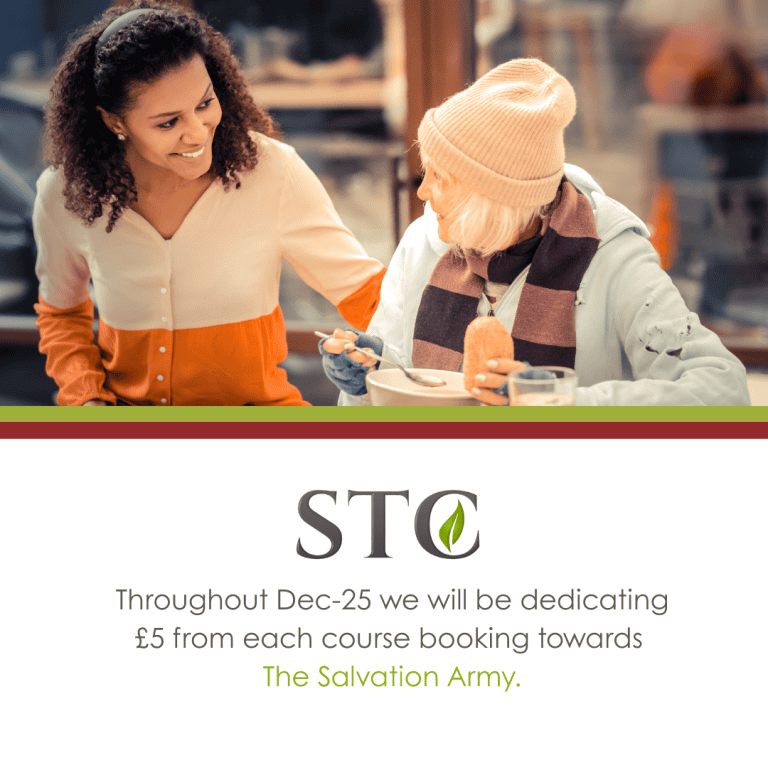 STC supports The Salvation Army with £5 per booking